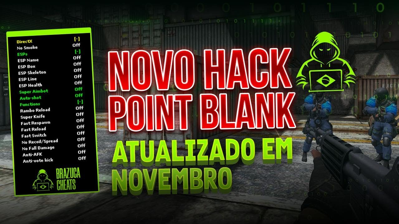 ESTAMOS DE VOLTA! NOVO HACK PRA POINT BLANK BR 2025 - ATUALIZADO ...