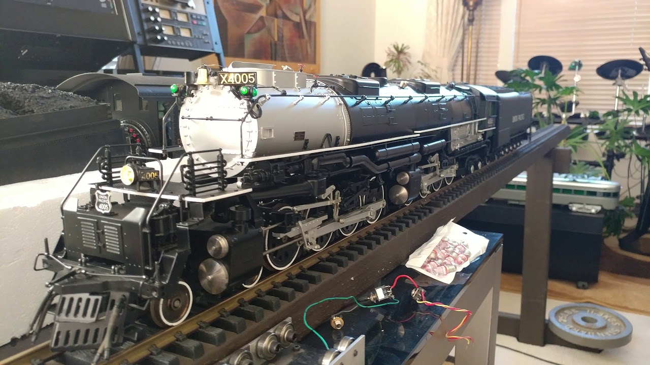 G scale Accucraft Big Boy - YouTube