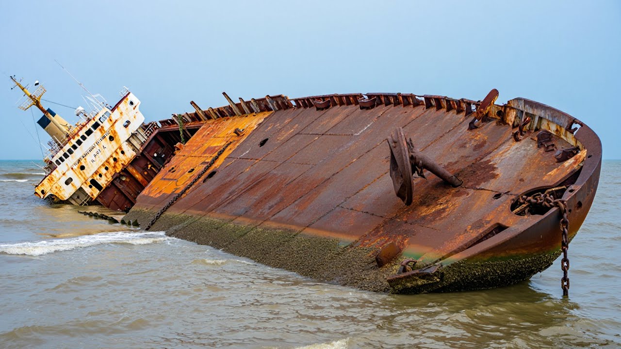 50 Abandoned Ships So Creepy They Feel Haunted - YouTube