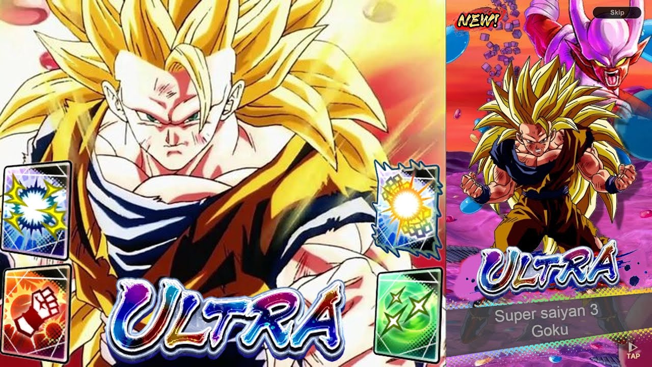 ULTRA SUPER SAIYAN 3 GOKU! MOVESET! ( DRAGON BALL LEGENDS ) - YouTube