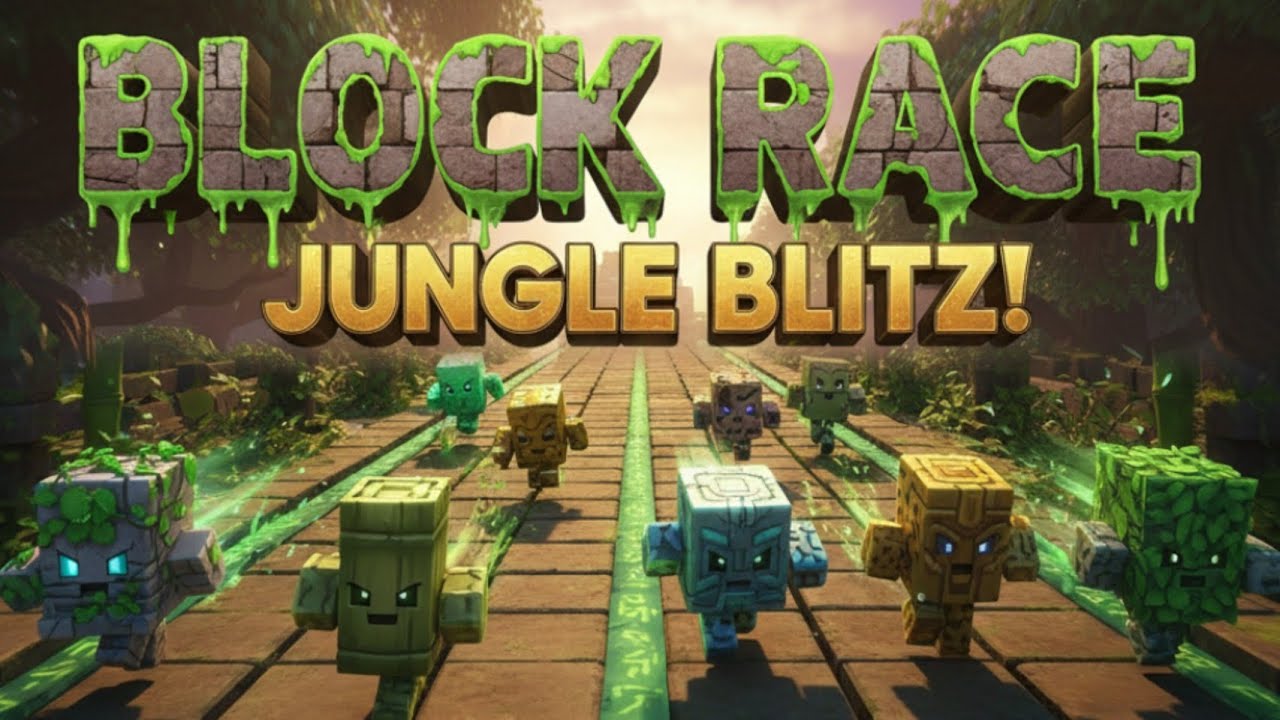 BLOCKS RACE segunda edicion | pista jungla - YouTube