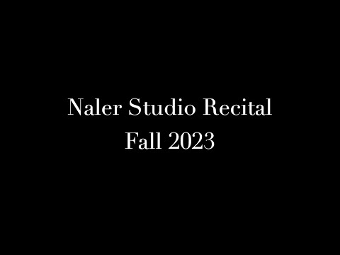 Naler Studio Recital - Fall 2023