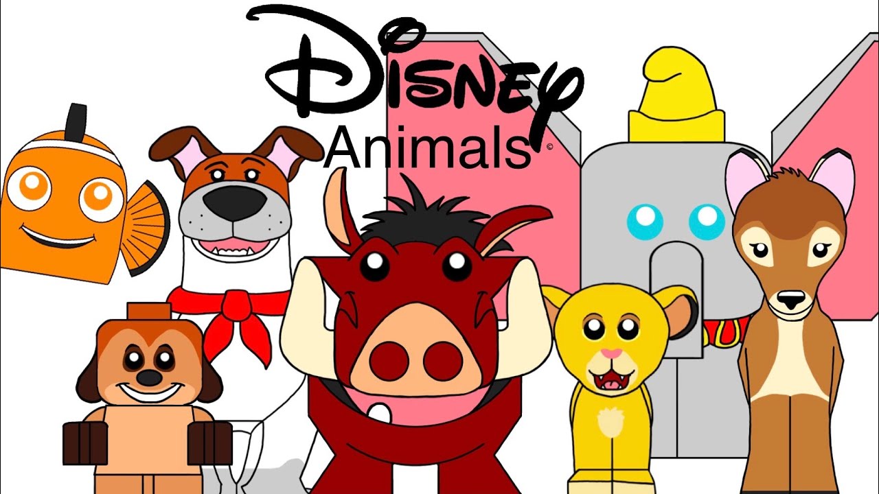 LEGO Disney Animals series Part 1 - YouTube
