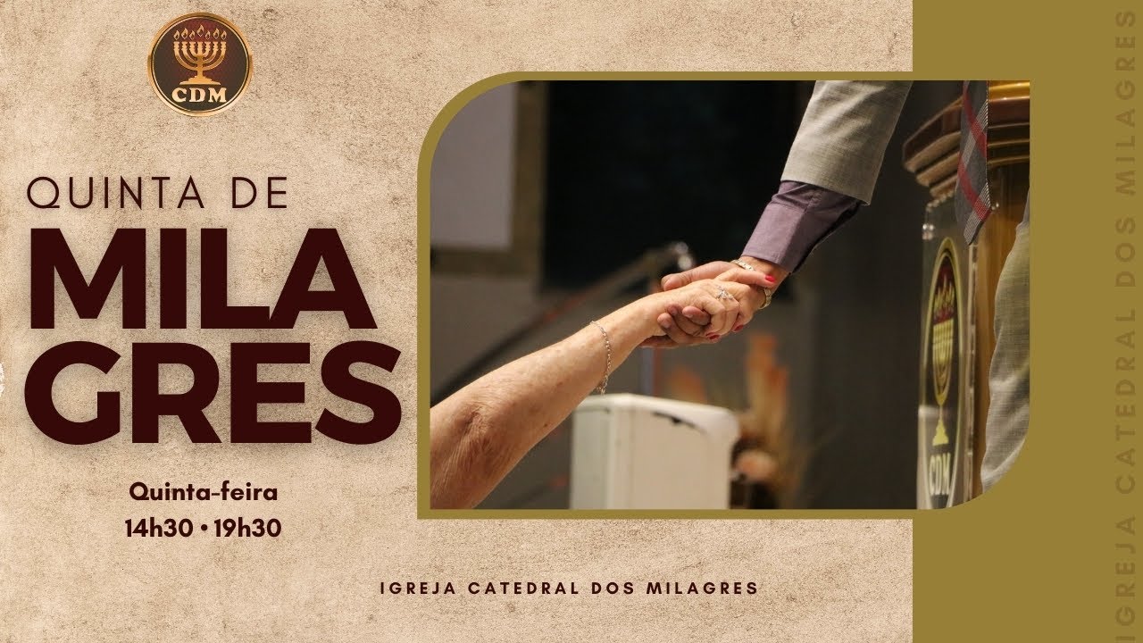 Quinta de Milagres | Pr. Anderson de Souza - YouTube