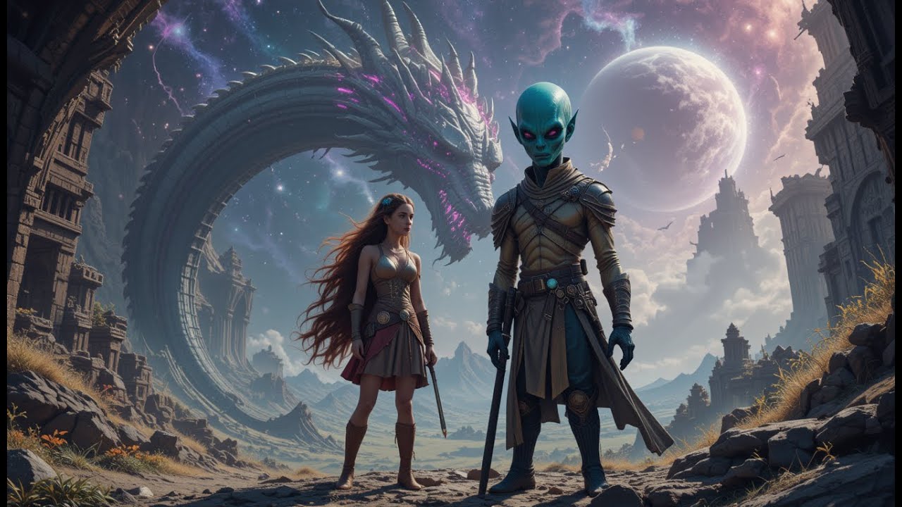 The Galactic Dragon of Orion | A Tale of Cosmic Unity | SCI-FI STORY ...