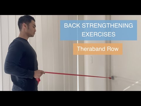 Theraband Rows - 2 Variations (MY HEALTH HUB) - YouTube