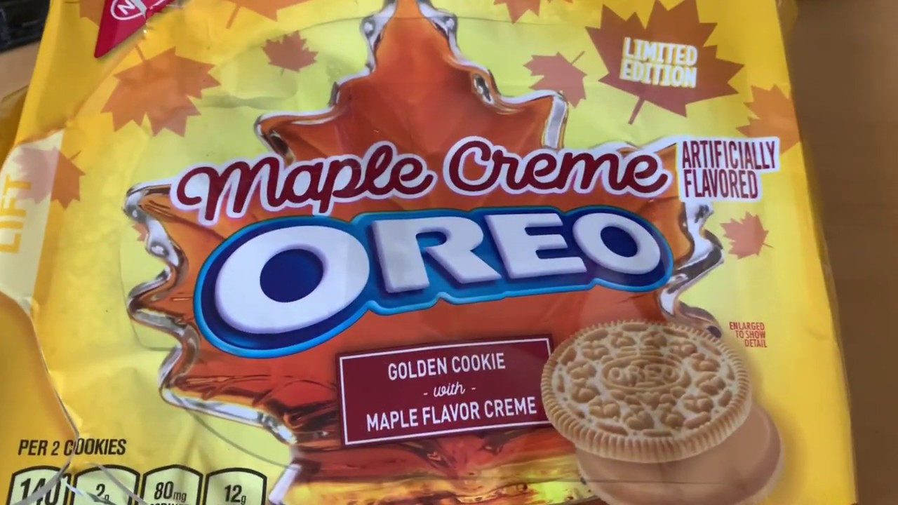 Maple Creme Oreo - YouTube