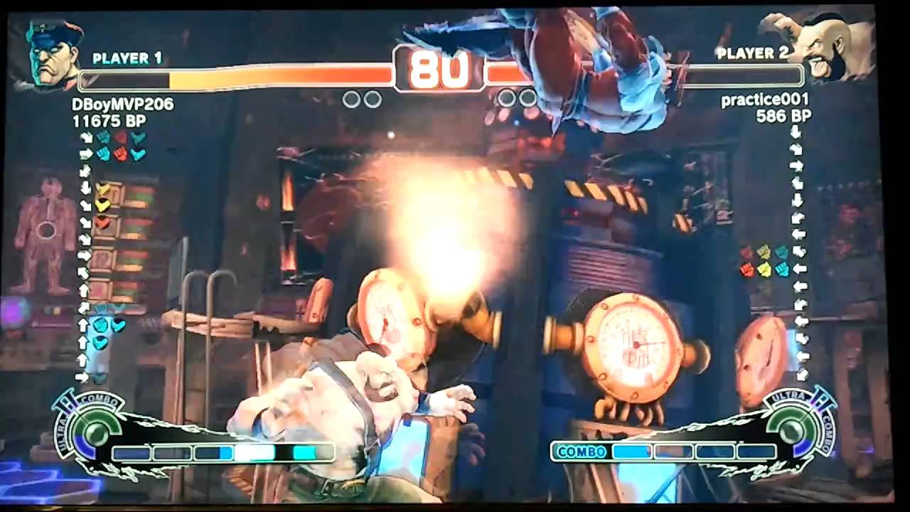 HD - Zangief vs. M. Bison (Siberian Blizzard vs. Psycho Abortion) - YouTube