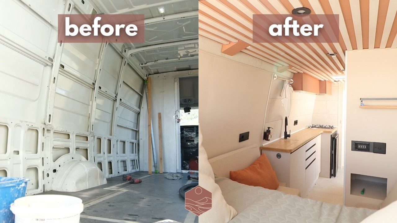 converting a van with no experience - van build time lapse // perfect ...