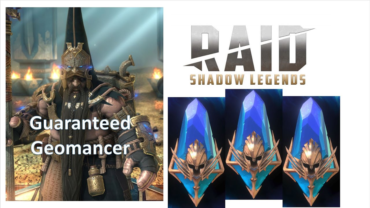 Raid Shadow Legends - Guaranteed Geomancer - YouTube