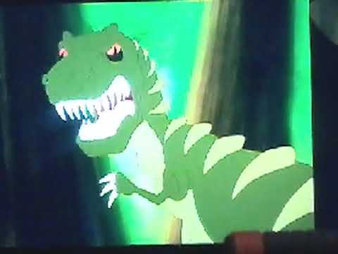 Land before time 5 giganotosaurus sharptooth vs chompers parents - YouTube