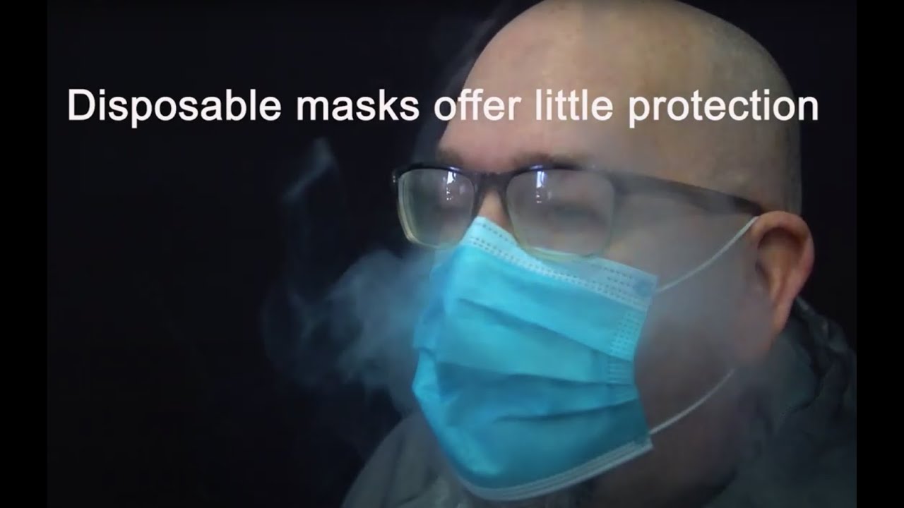 Smart Safe Science - Disposable & Home made Face Mask Vape Test - YouTube