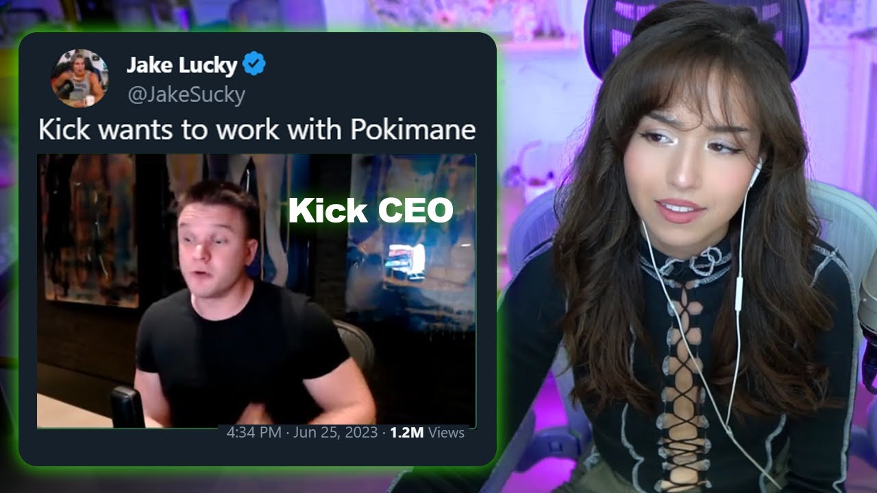 Pokimane reacts to Kick wanting to sign her - YouTube