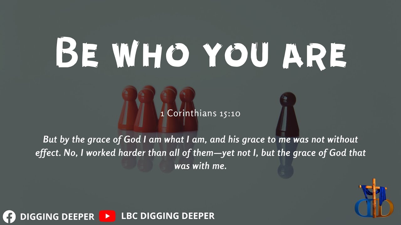 Dr. Sipho Zondi // Be who you are | 1 Corinthians 15:10 - YouTube