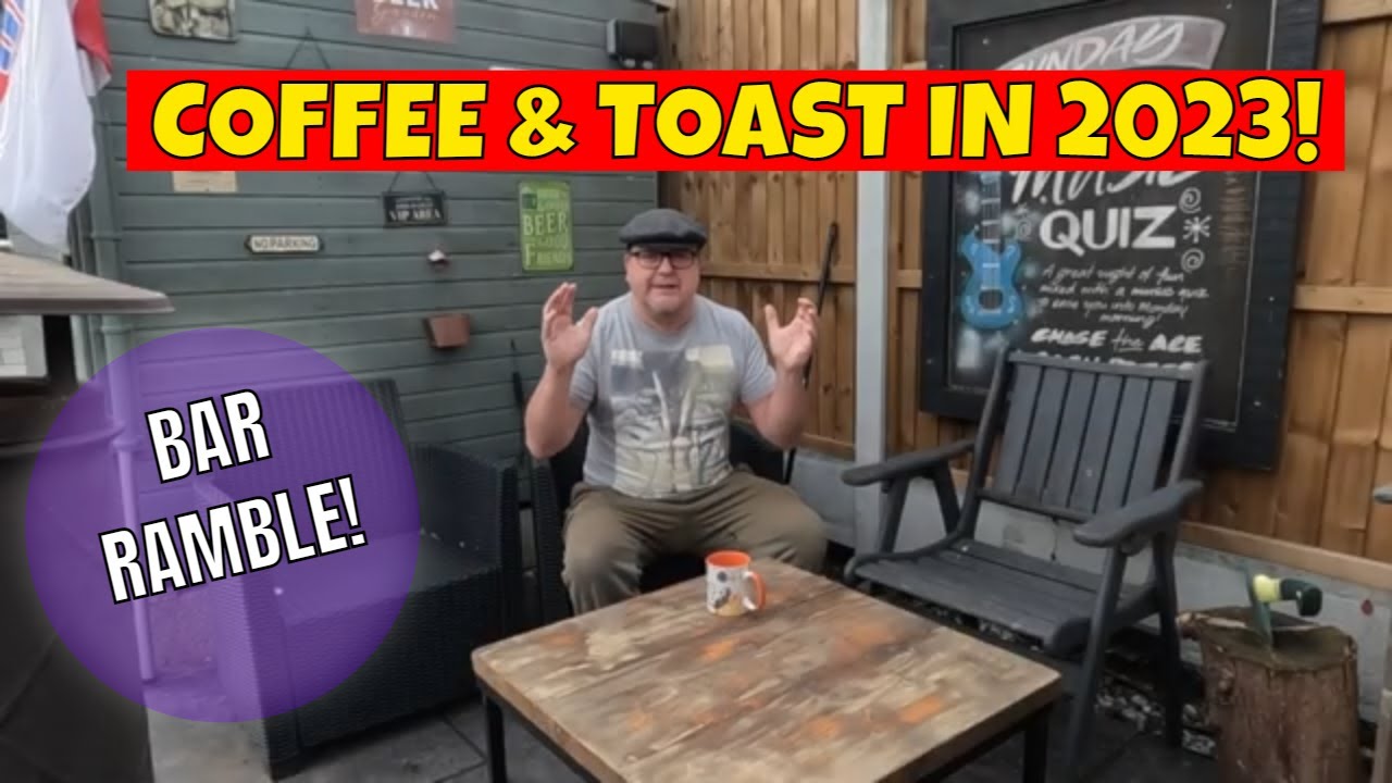 New Year Chat From A Pub Shed Garden Bar - Rambling Again! #2023 - YouTube