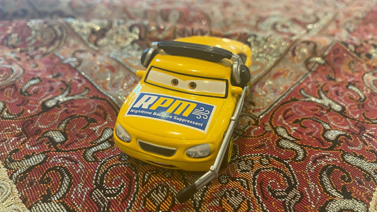 Disney Pixar Cars Diecast Chief RPM (RPM Crew Chief) - YouTube