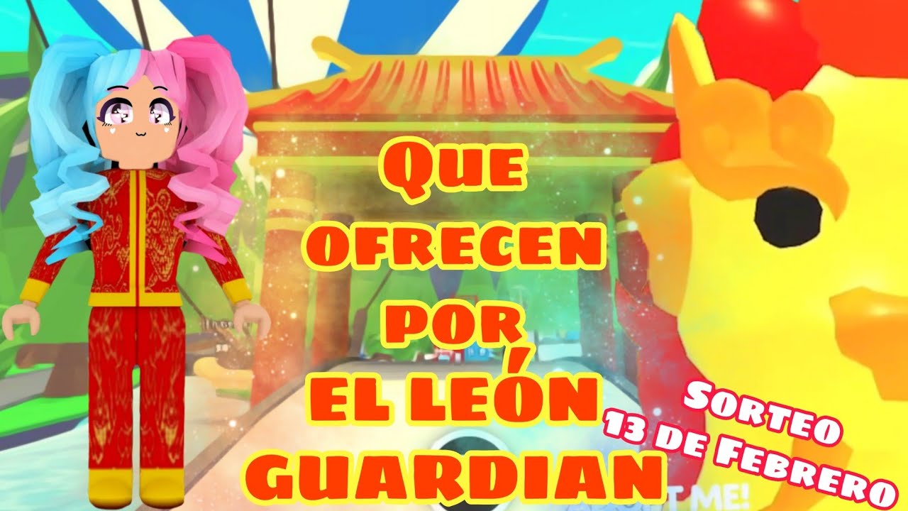 QUE OFRECEN POR EL LEÓN GUARDIAN 🦁🎋 en ADOPT ME! || ROBLOX - YouTube