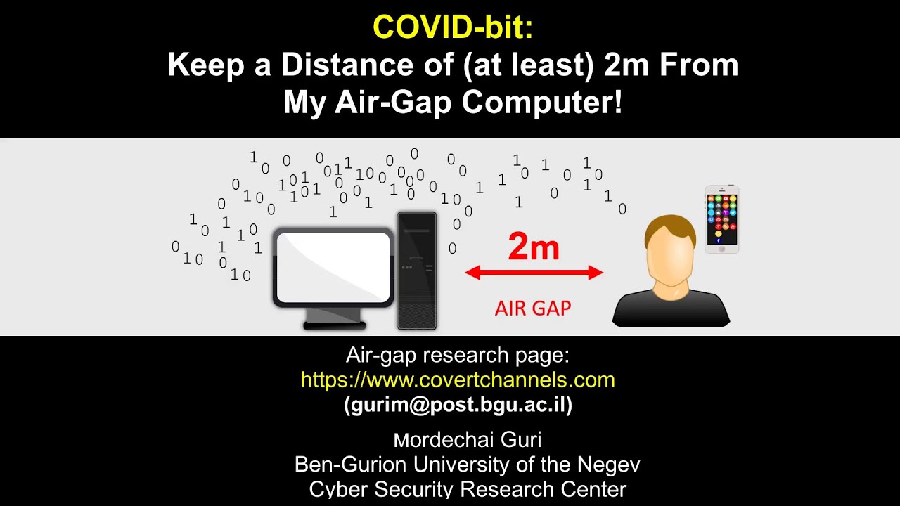COVID-bit: Keep a Distance of (at least) 2m From My Air-Gap Computer ...