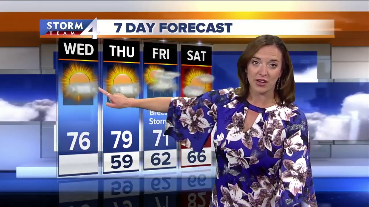 Meteorologist Jesse Ritka's Wednesday morning Storm Team 4cast - YouTube