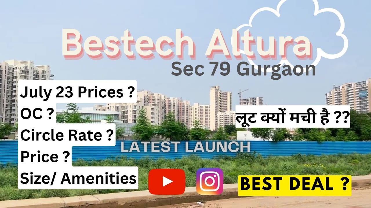 Bestech Altura Sec 79 Gurgaon | New Gurgaon Ready to Move Projects - YouTube