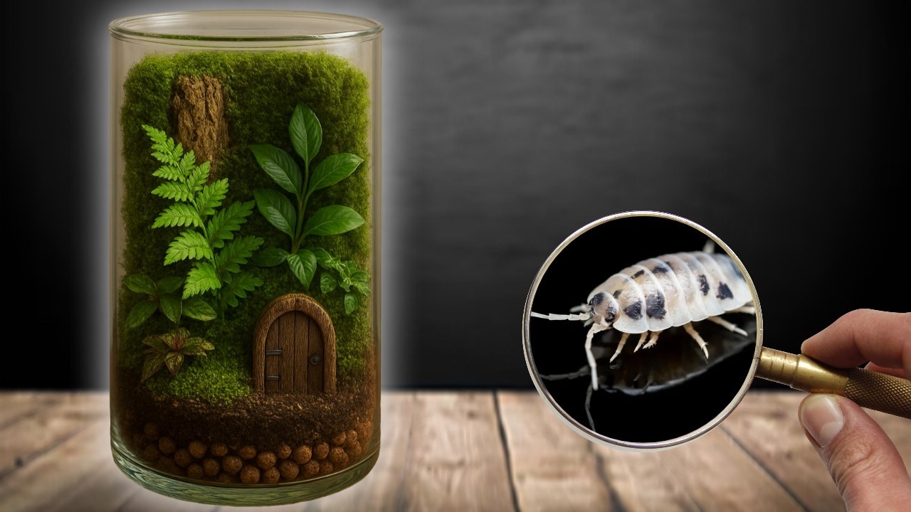 DIY Bioactive Isopod Terrarium | Easy & Natural Build - YouTube