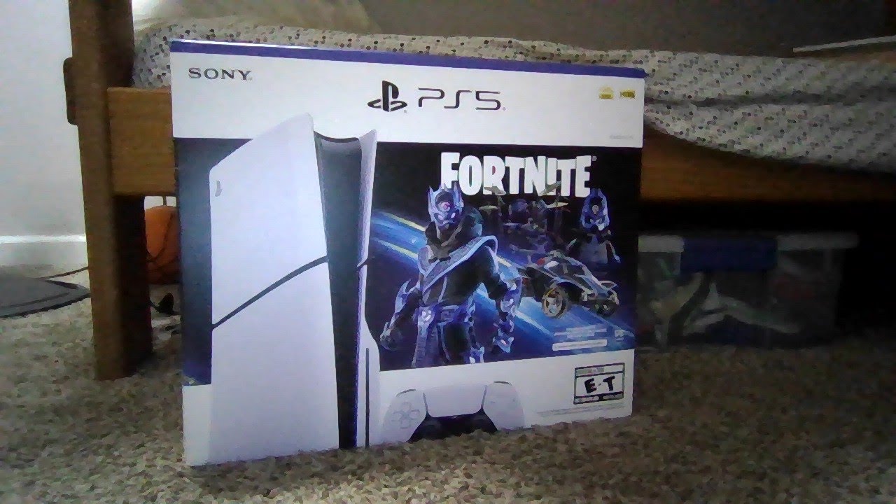Playing Fortnite on new PS5 - YouTube