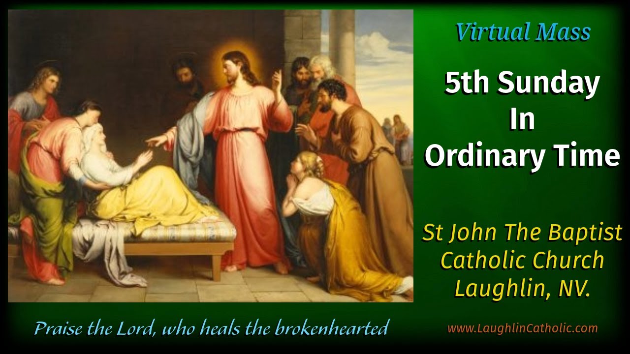 2024-02-04 SJBC Sunday VMass – 5th Sunday In Ordinary Time - YouTube