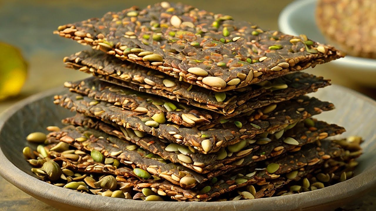 Just seeds and water! Super crunchy fantastic snack! - YouTube