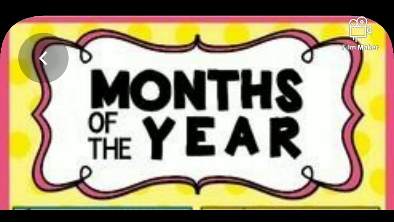 EASY WAY TO LEARN MONTHS OF YEAR - YouTube
