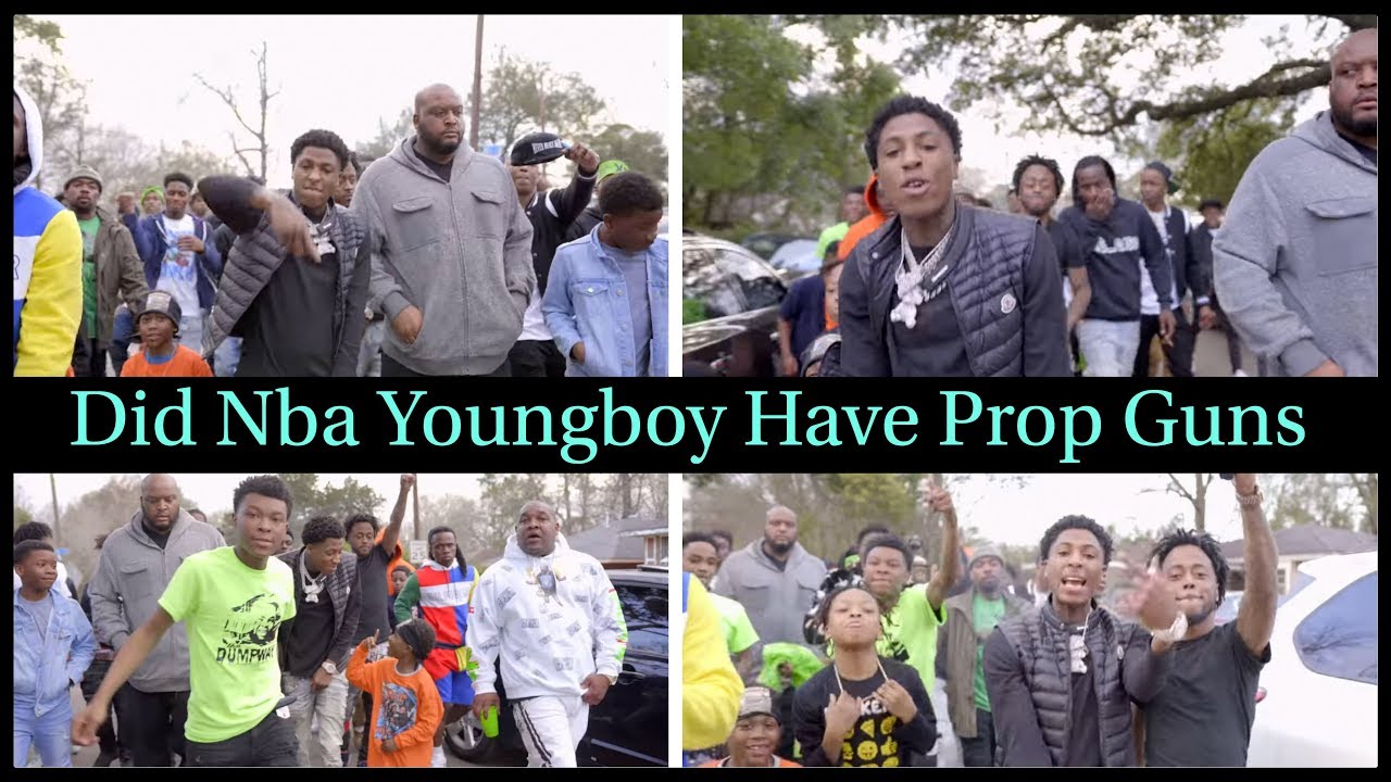 Did Nba Youngboy Have Prop Guns 🔫 - YouTube