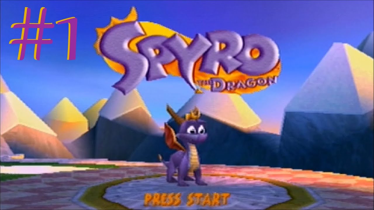 Let's Play Spyro The Dragon Part 1: Smells Like Treasure - YouTube