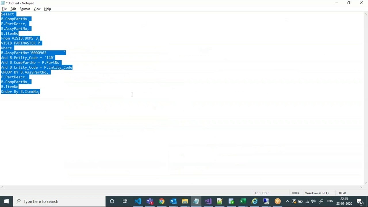 2020 01 23 22 39 BOM Loader Weekly Status 24 01 2020 - YouTube