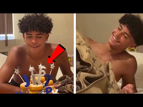 Ronaldo Junior Celebrates 16th Birthday 😁🎉🎂