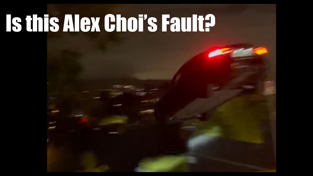 Alex Choi and the Flying Tesla Model S - YouTube