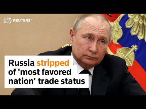 U.S. to strip Russia of most favored nation' trade status