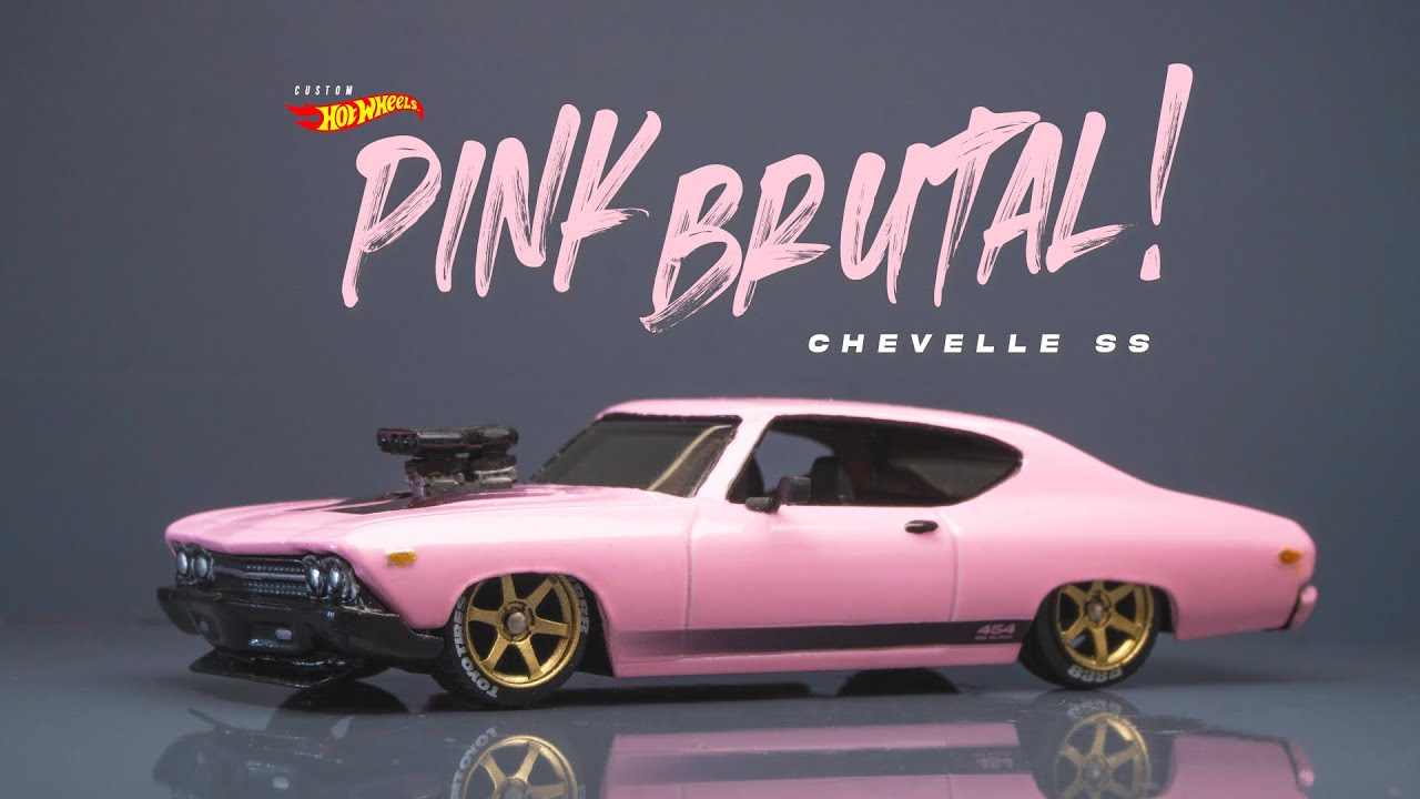 Pink, But BRUTAL 🔥’69 Chevelle SS Hot Wheels Restomod - YouTube
