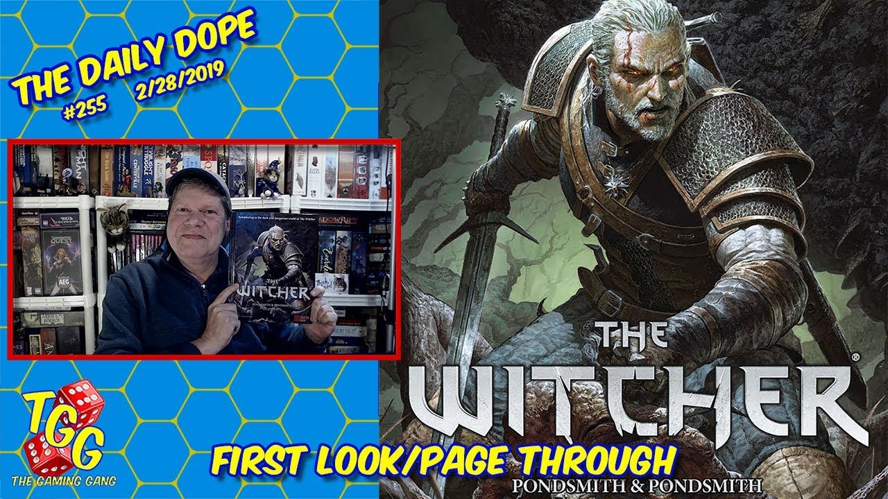 The Witcher Pen & Paper RPG First Look and Page Through on The Daily ...
