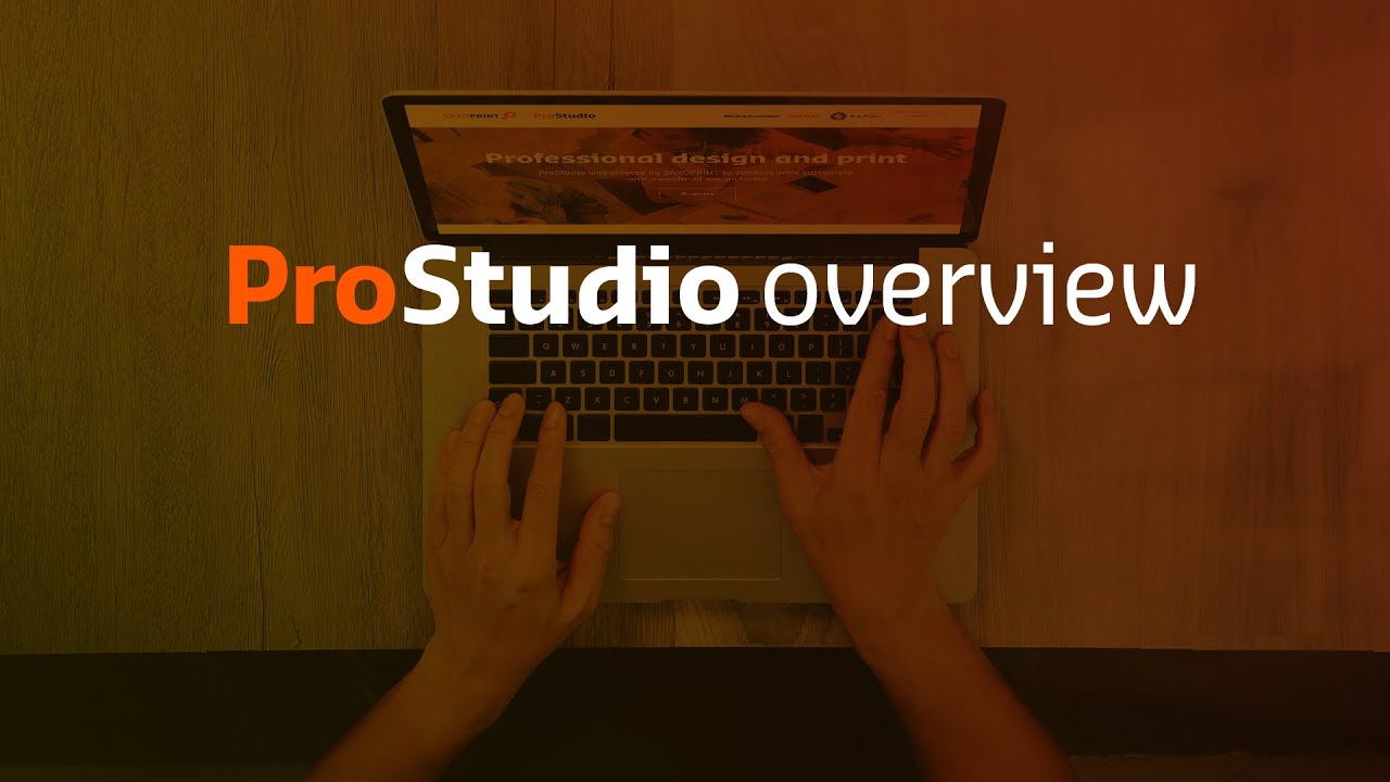 What is SAXOPRINT ProStudio? - YouTube