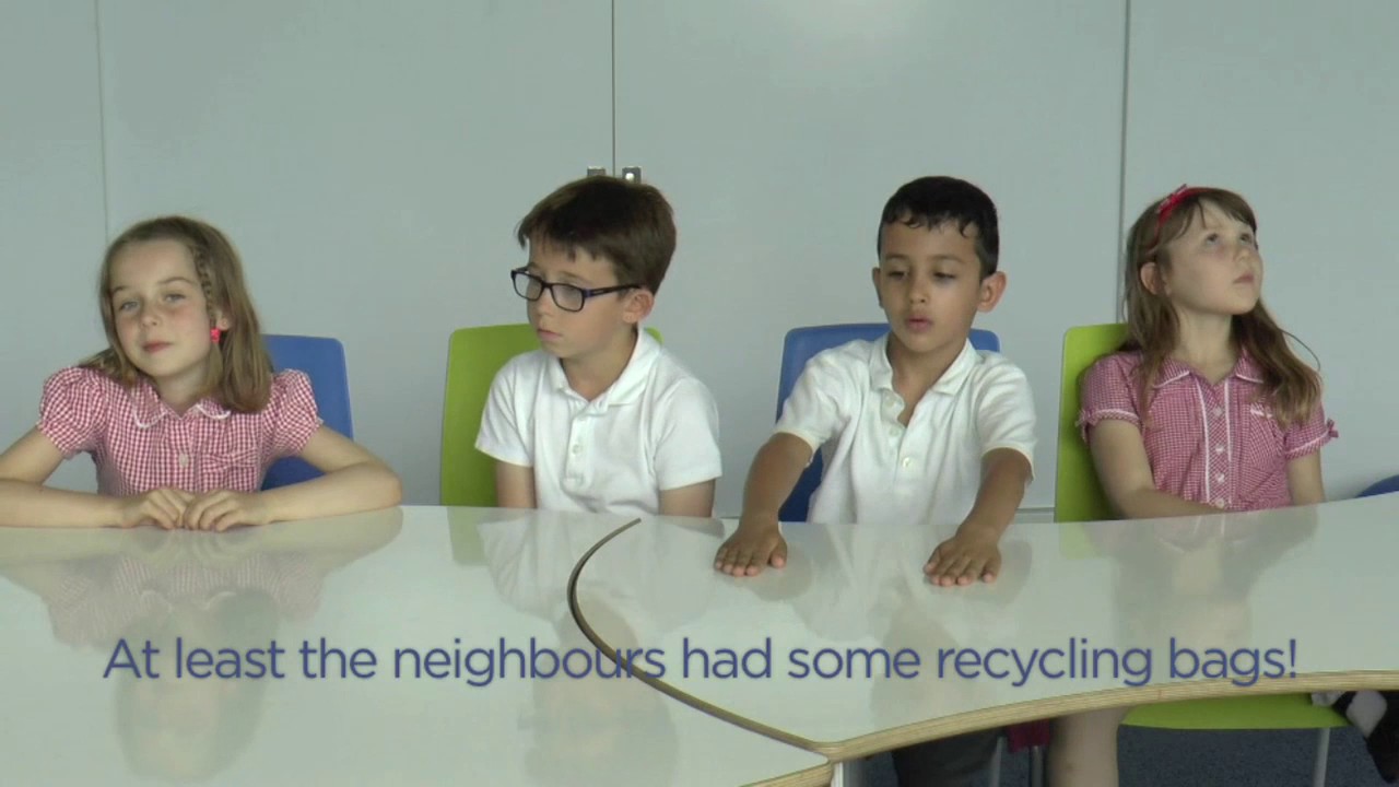NPT Switch Campaign - Gnoll Primary School Recycling Equipment - YouTube