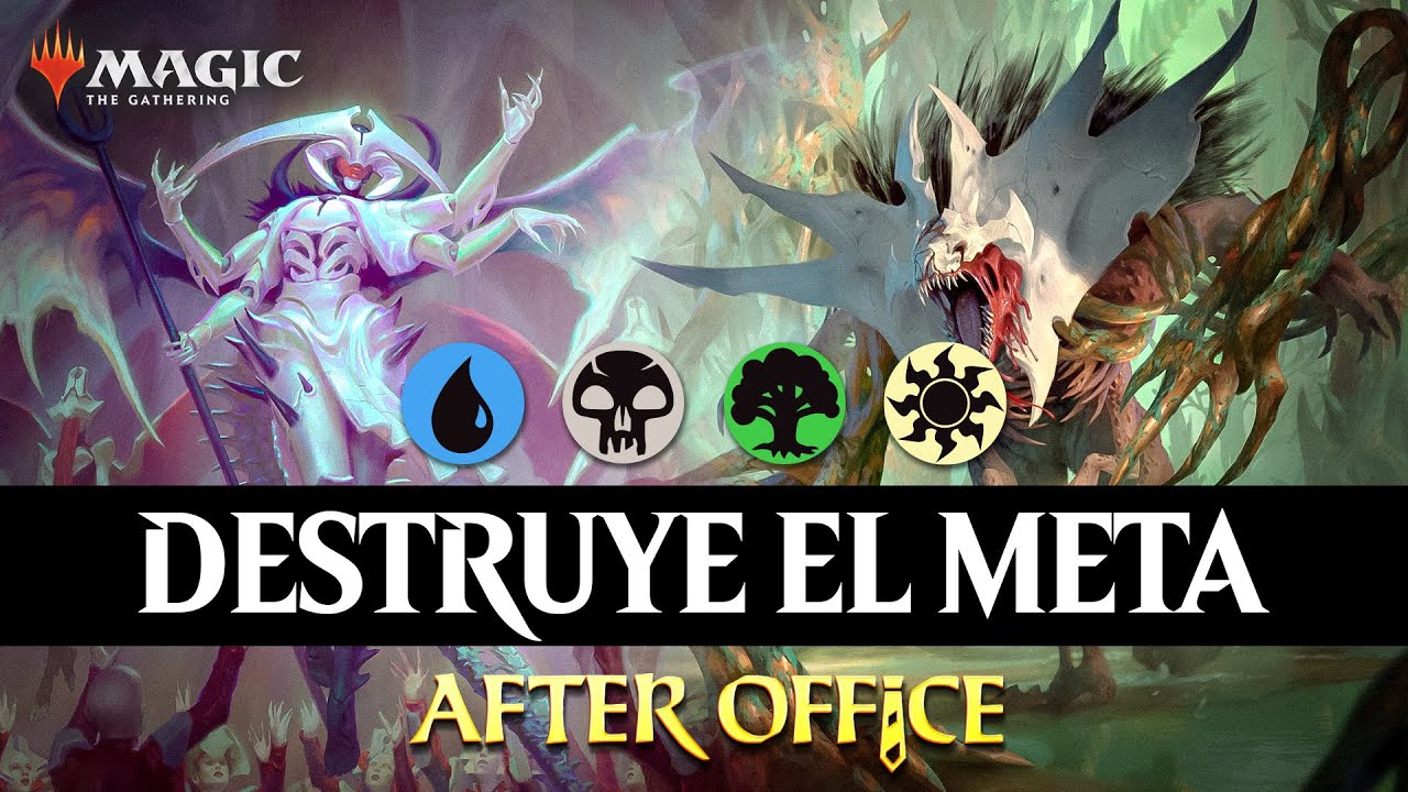 😱 4 COLOR ATRAXA RAMP 🔵⚫🟢⚪ LO MÁS PODEROSO QUE VERÁS | Magic Arena ...