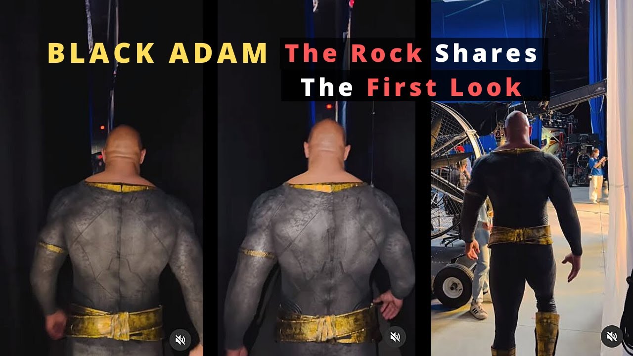 Black Adam: The Rock Shares The First Look | DC Comics - YouTube