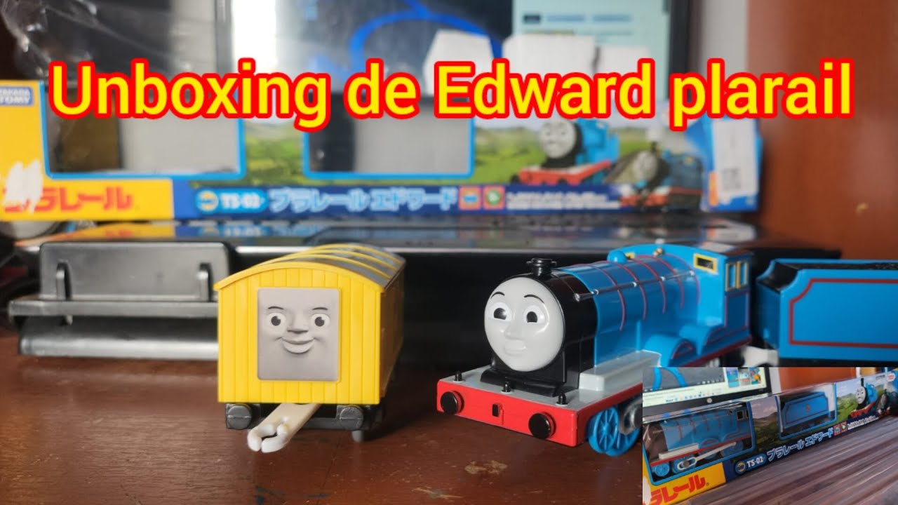 unboxing plarail edward - YouTube