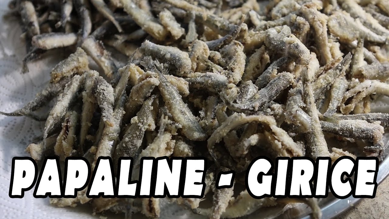 Pržena sitna riba + TRIK kako pobrašniti ribice! - YouTube