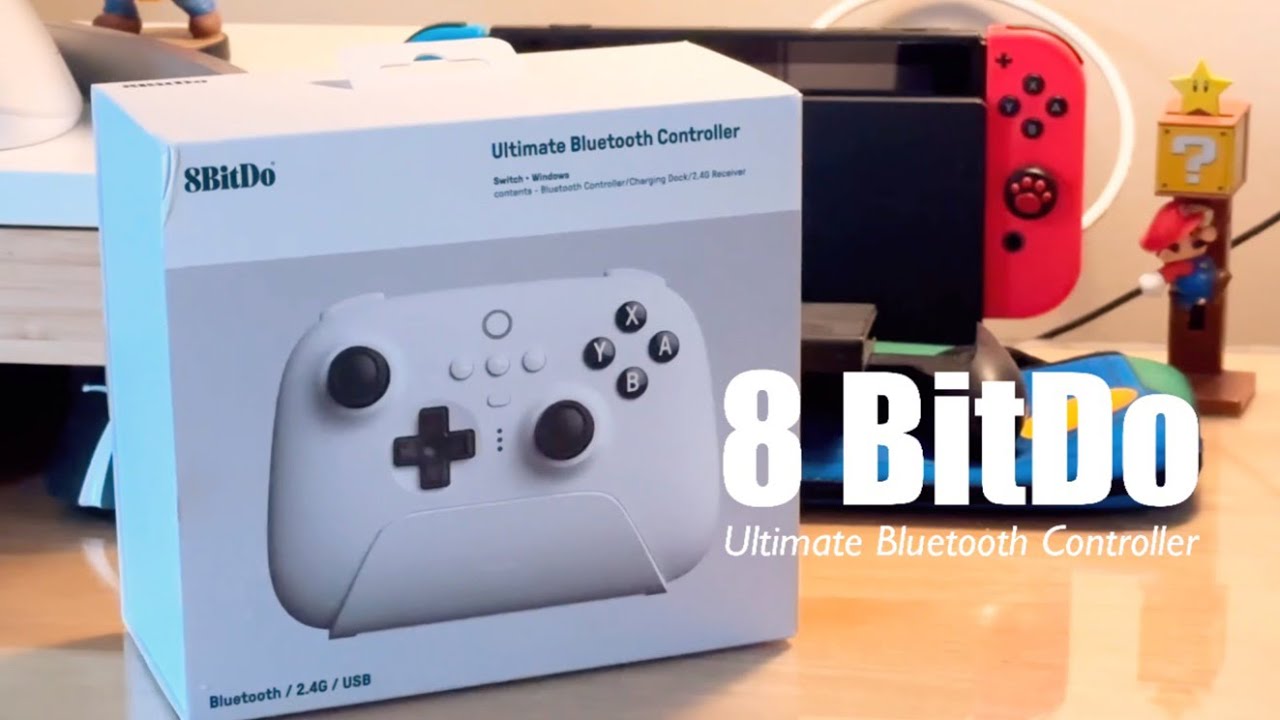 1 MIN 🎮 8 BitDo Ultimate Blutooth Controller Unboxing ASMR - YouTube