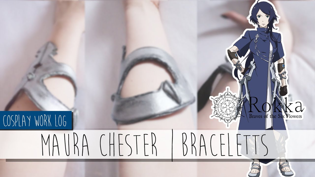 Cosplay Work log || Maura Chester - Dress, Braceletts - YouTube