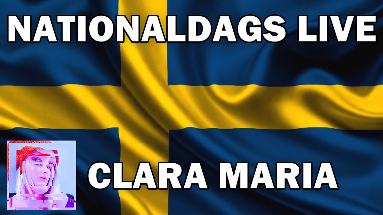 🔴Nationaldags LIVE - Intervju med artisten Clara Maria! - YouTube