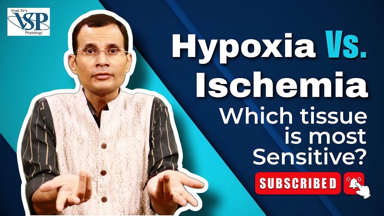 Hypoxia v/s ischemia ~ Which tissues are most sensitive?? | MBBS | NEET ...
