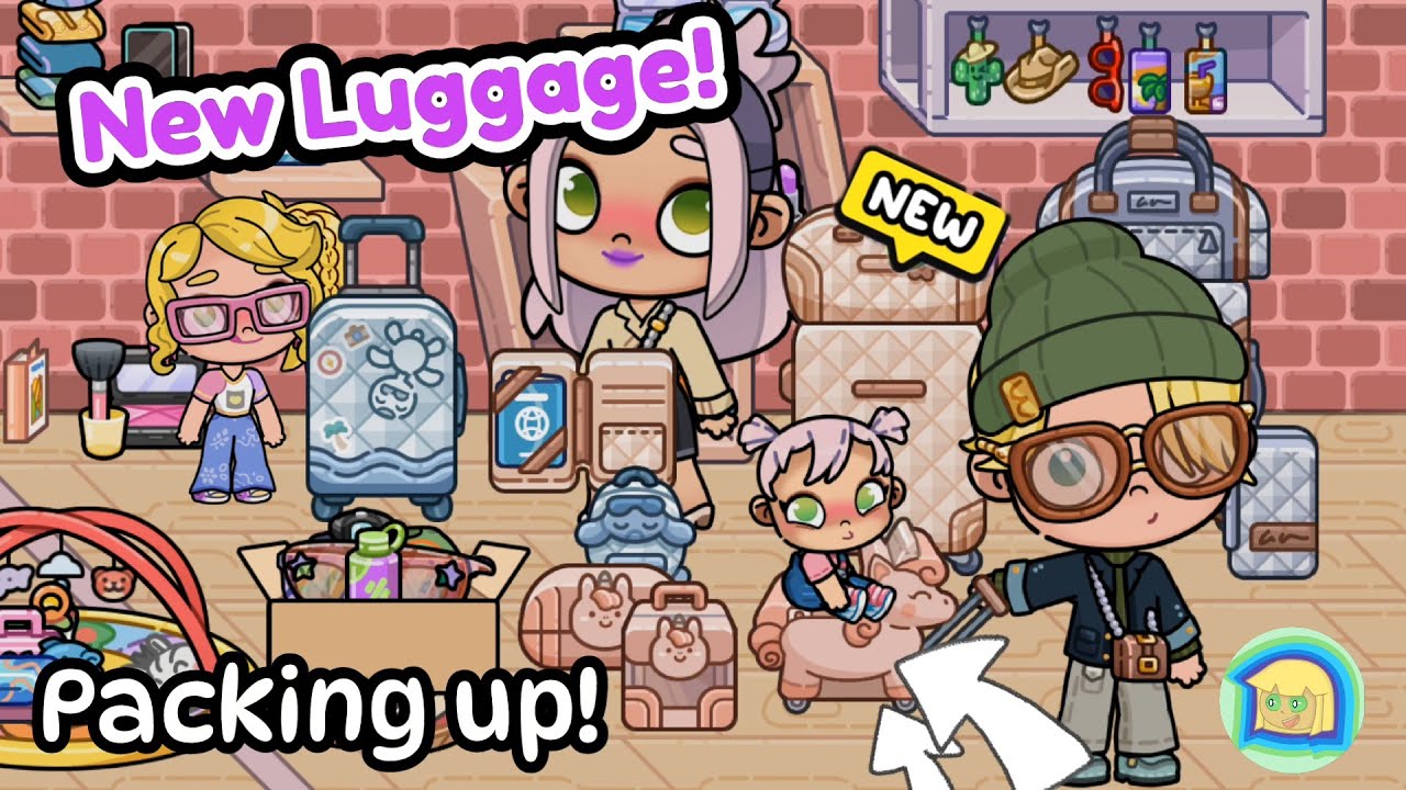 (LIVE) NEW Luggage! Let's Pack! (Avatar World with Lisa) - YouTube