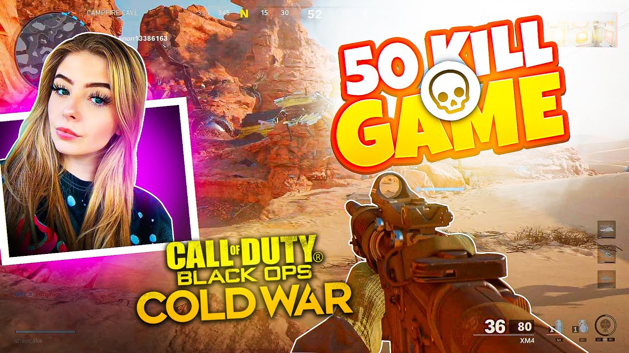 Gamer Girl Plays Call Of Duty For FIRST TIME in *YEARS* (Cold War Beta ...