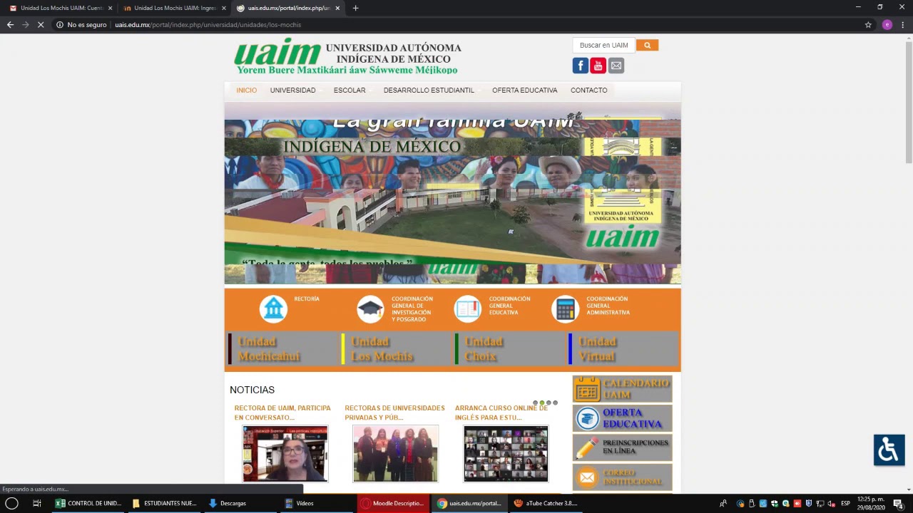 COMO ACCEDER A LA PLATAFORMA MOODLE - YouTube